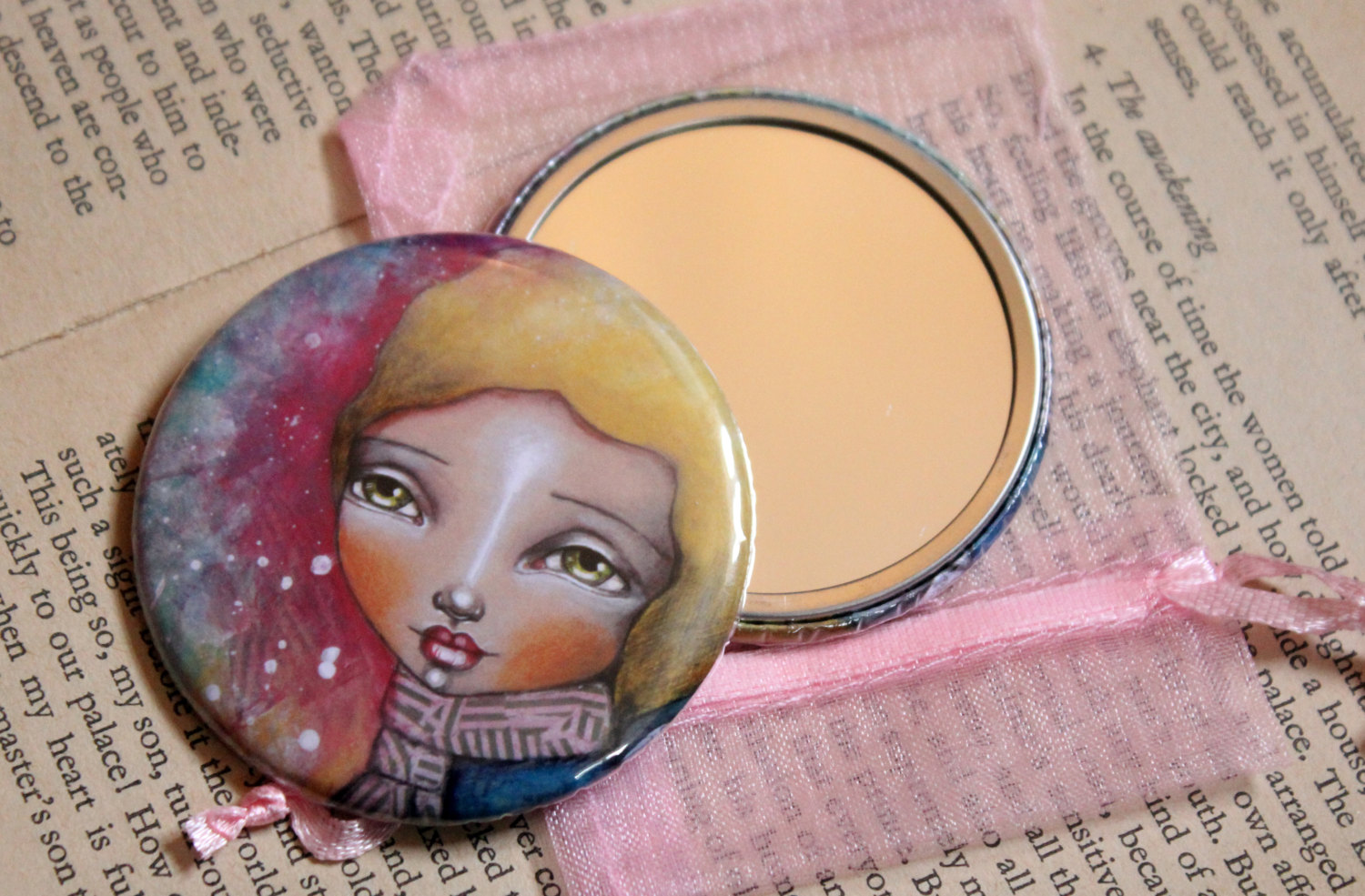 Cosmic Beauty - Pocket Mirror - Willowing Arts
