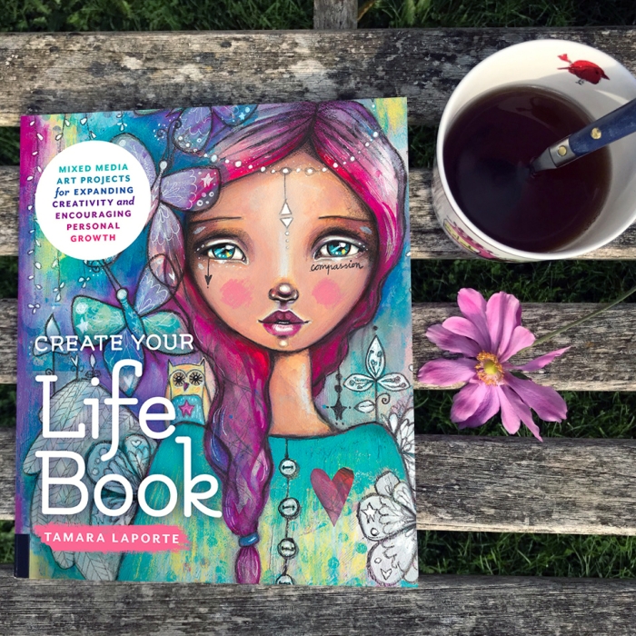 Signed Copy of Tam's Book: Create Your Life Book - Willowing Arts