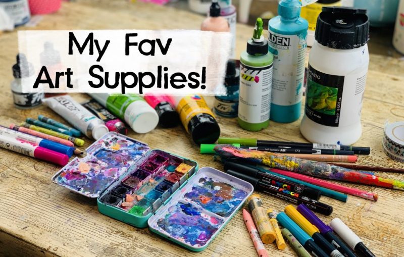 My Fav Art Supplies - Updated! :) - Willowing Arts