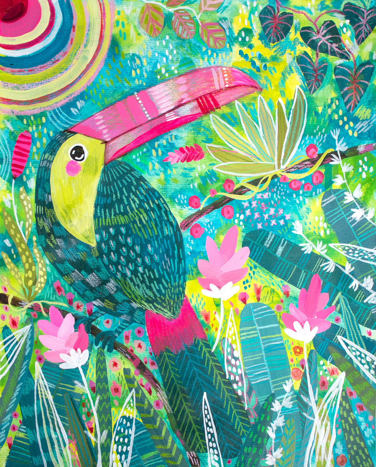 Mango The Toucan with Eulalia Mejia - Willowing Arts