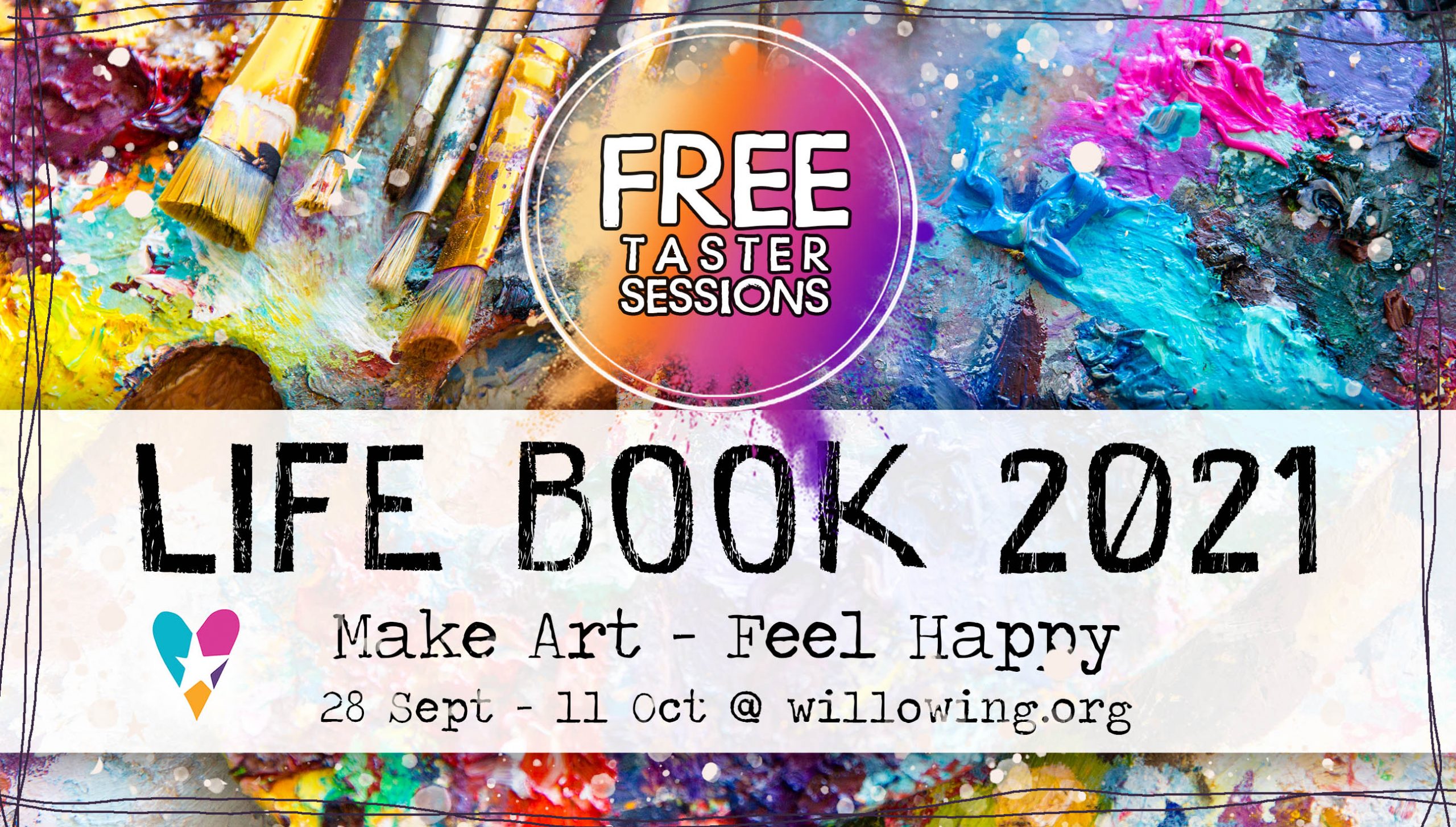 Life Book 2021 Free Taster Sessions Archives - Willowing Arts