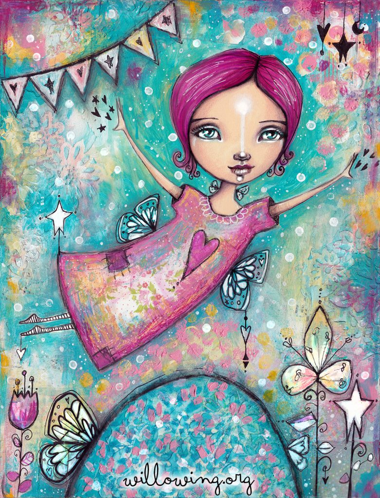 Fly High - Original Painting - Willowing Arts