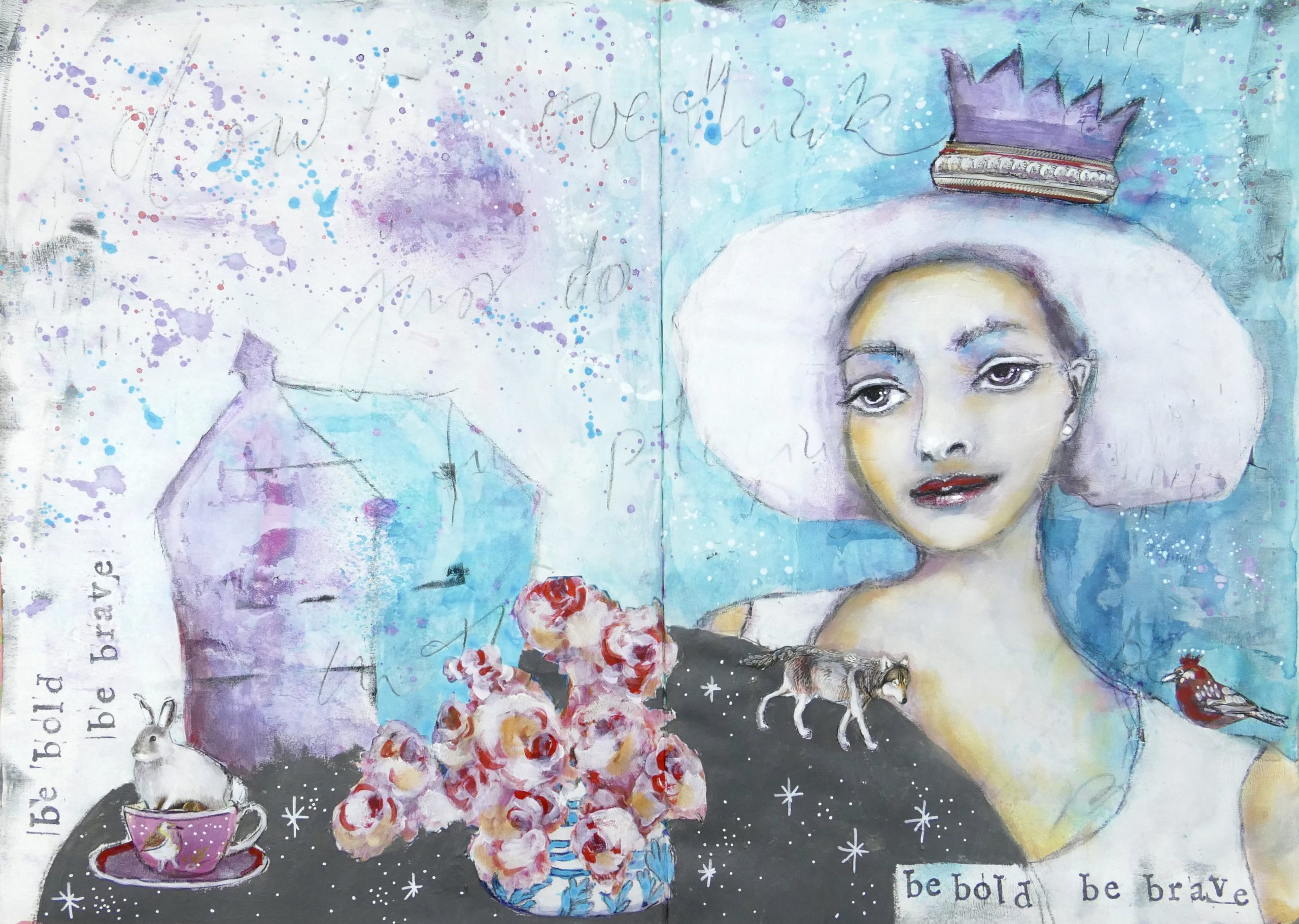 Week 10 - Be Bold Be Brave with Pia Rom - Willowing Arts