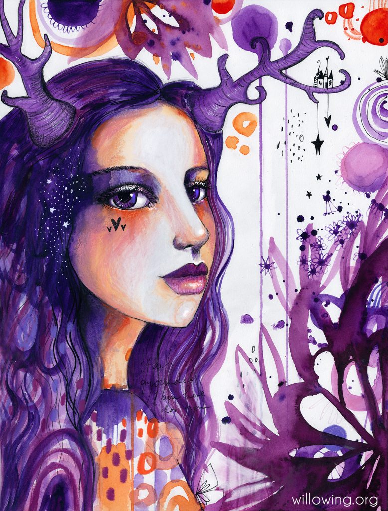 Nature Nymph Guardian - Willowing Arts