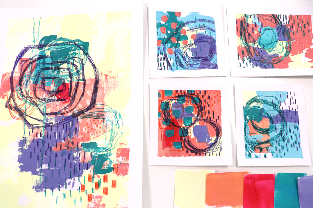 Week 20 - Getting Abstracted with Kim Dellow - Willowing Arts