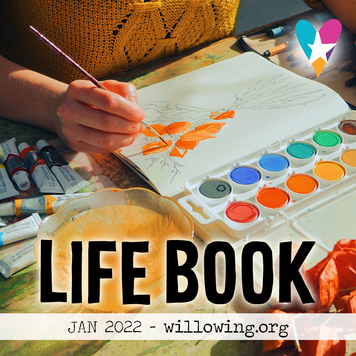 Willowing Arts | Online Art Classes with Tamara Laporte | Mixed-Media Art