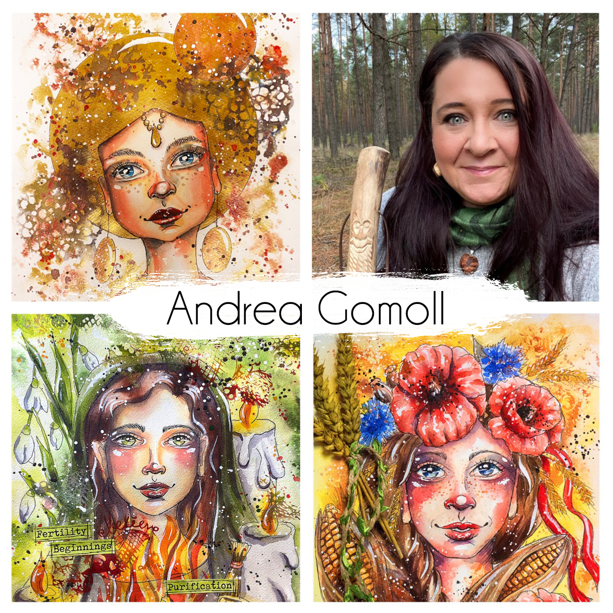 The Magic of Aurora Borealis with Andrea Gomoll - Willowing Arts