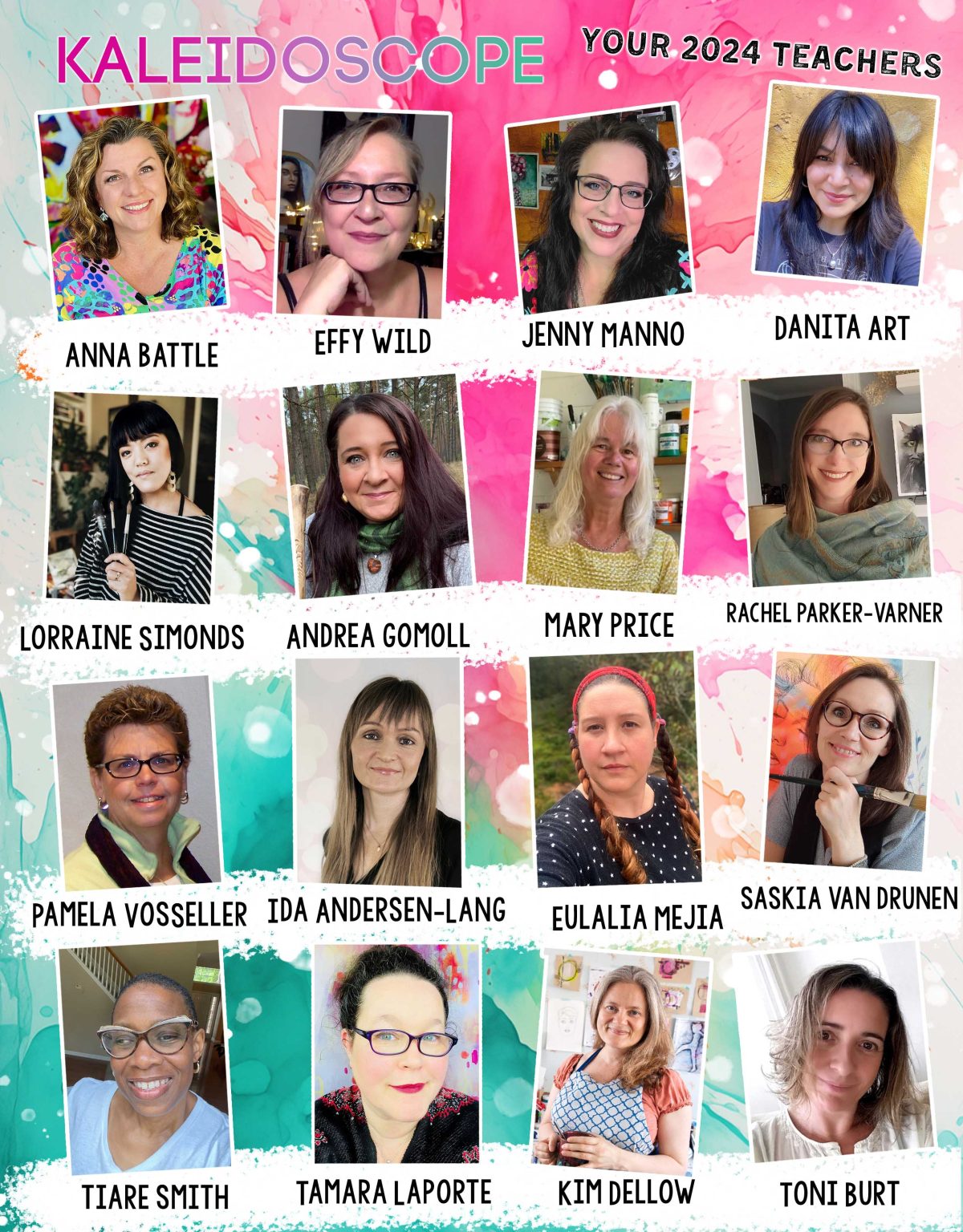 Kaleidoscope Taster Week 2024 - Finished! - Willowing Arts