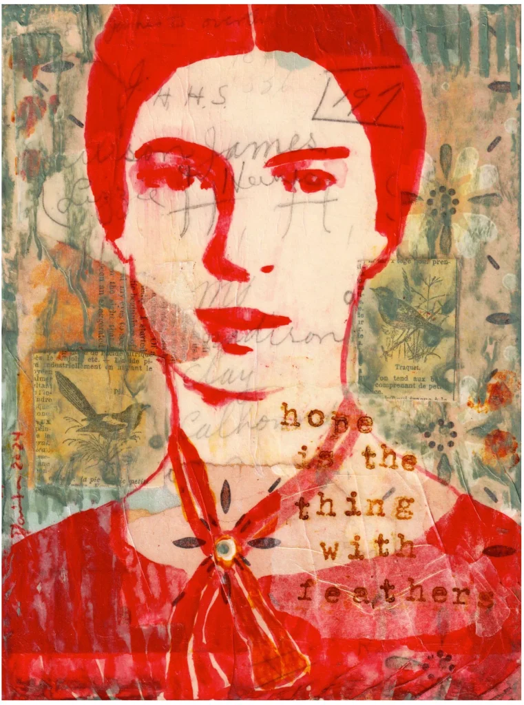 Emily Dickinson with Danita Art - Willowing Arts